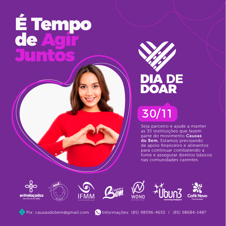 Dia de Doar - Causas do Bem